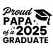 Proud Mom Dad of a 2025 Graduate SVG Instant Download Digital - Etsy