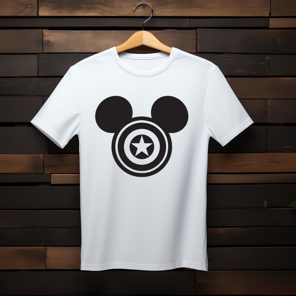 Captain America Mickey Head SVG, Cricut, Shirt, Instant Download ...