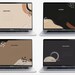 2023 Boho Dark Neutral Designed Monthly Desktop Calendar | Digital ...