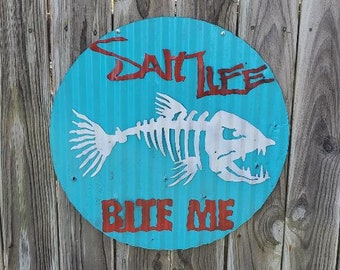 Salt Life Metal Sign - Etsy