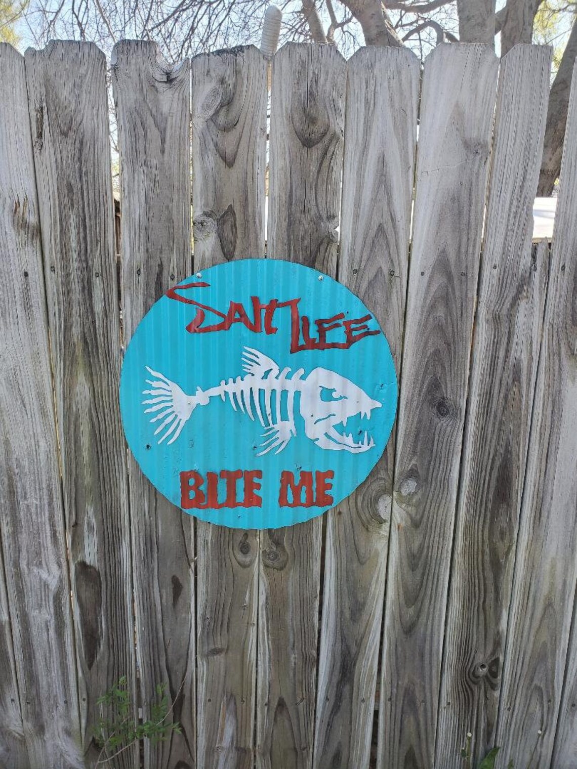 Salt Life Retro Metal Sign / Fishing Corrugated Metal Sign / - Etsy