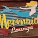 Mermaid Lounge Retro Corrugated Metal Sign, FREE SHIPPING, Boat Dock ...