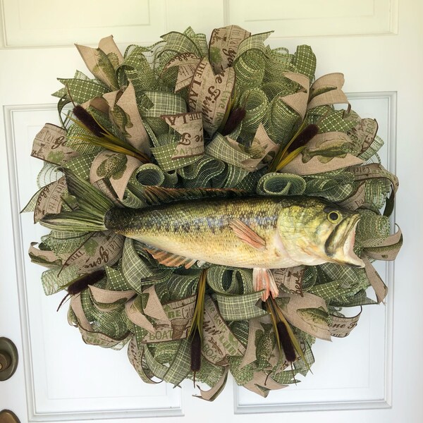 Fishing Wreath - Etsy