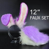 Jax Purple Rabbit Ears Cosplay From the Amazing Digital Circus - Etsy