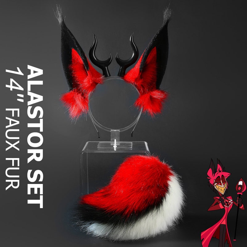 Alastor Hazbin Hotel Cosplay Staff - Etsy