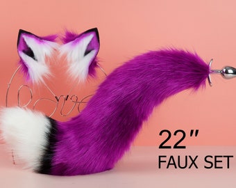 Purple Tail Plug | Etsy