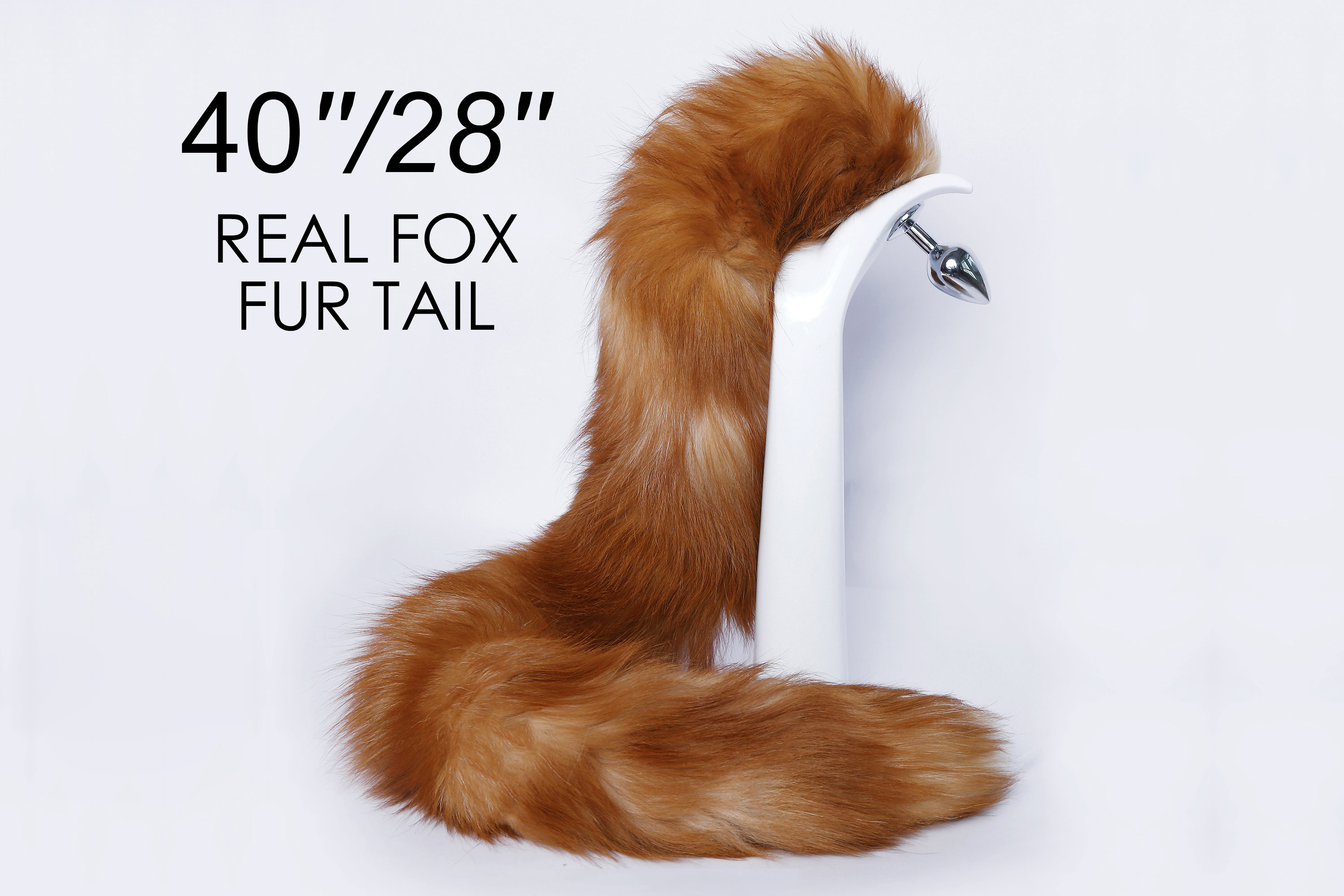Long Tail Butt Plug Tail Brown Fox Tail Butt Plug Butt - Etsy Canada