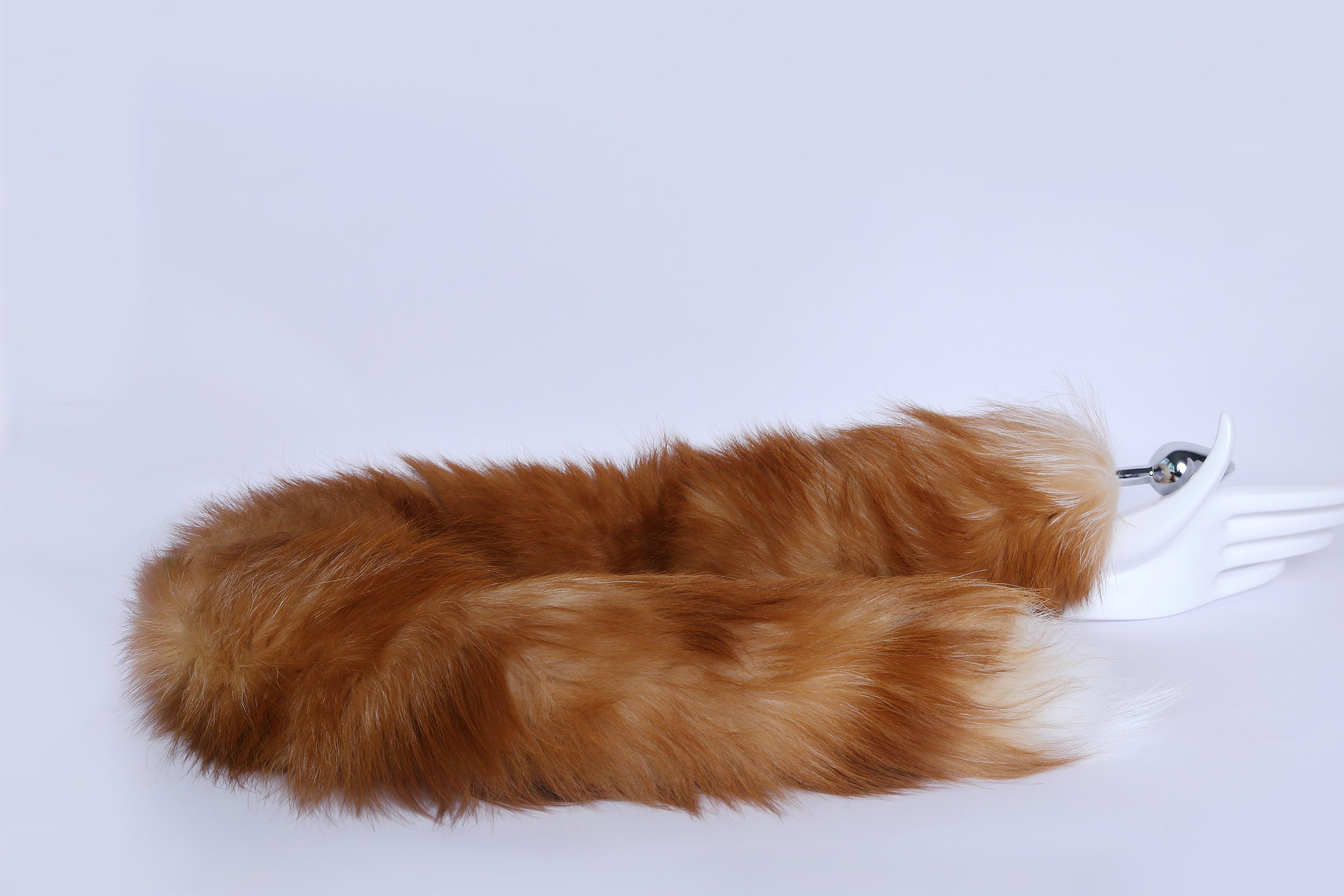 Long Tail Butt Plug Tail Brown Fox Tail Butt Plug Butt - Etsy Canada