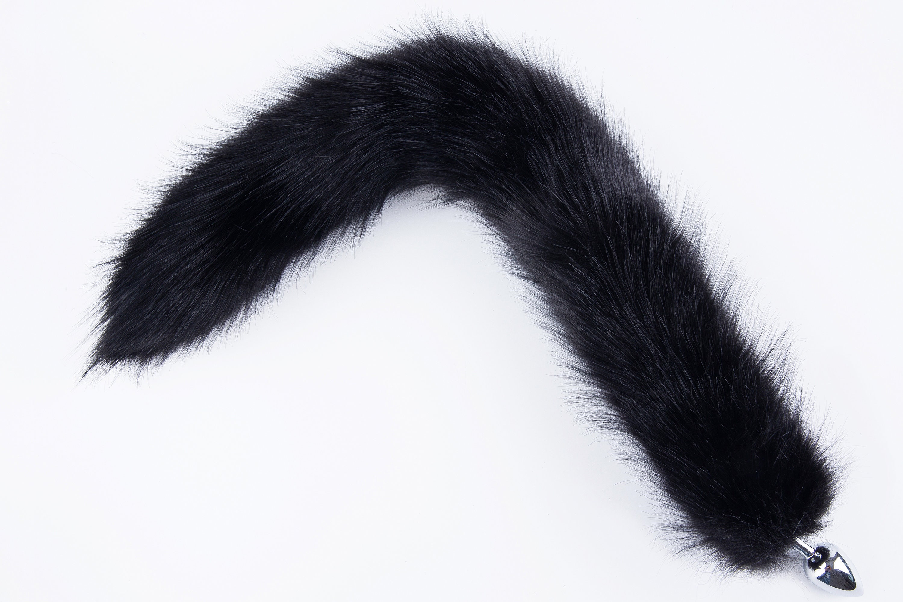 Tail Butt Plug Bdsm Butt Plug Black Cat Tail Plug Black Cat | Etsy