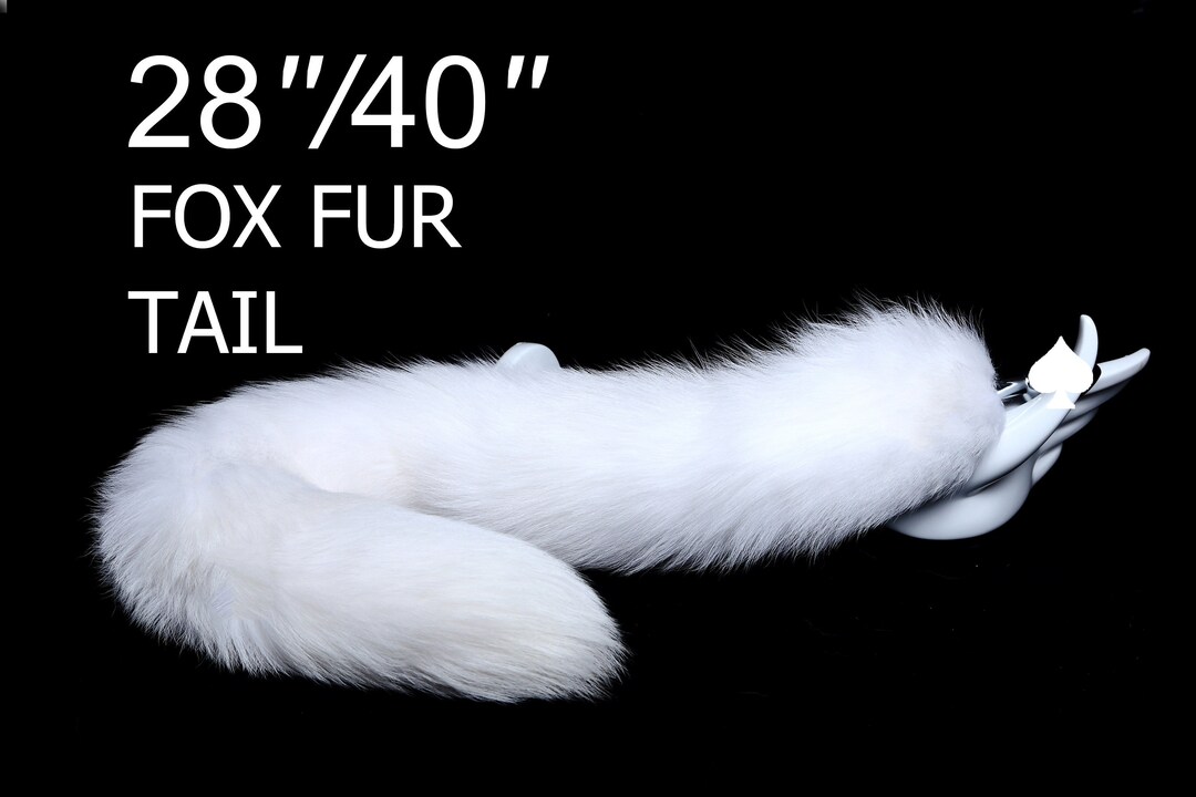 Aliriga Fox Fur Fox Tail Butt Plug Fox Tail Plug Wolf Tail Plug Cat ...