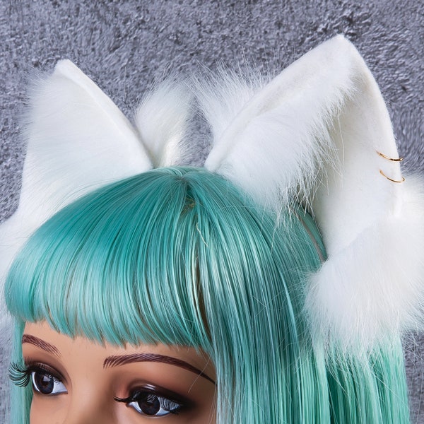 Cat Ears White Cosplay - Etsy