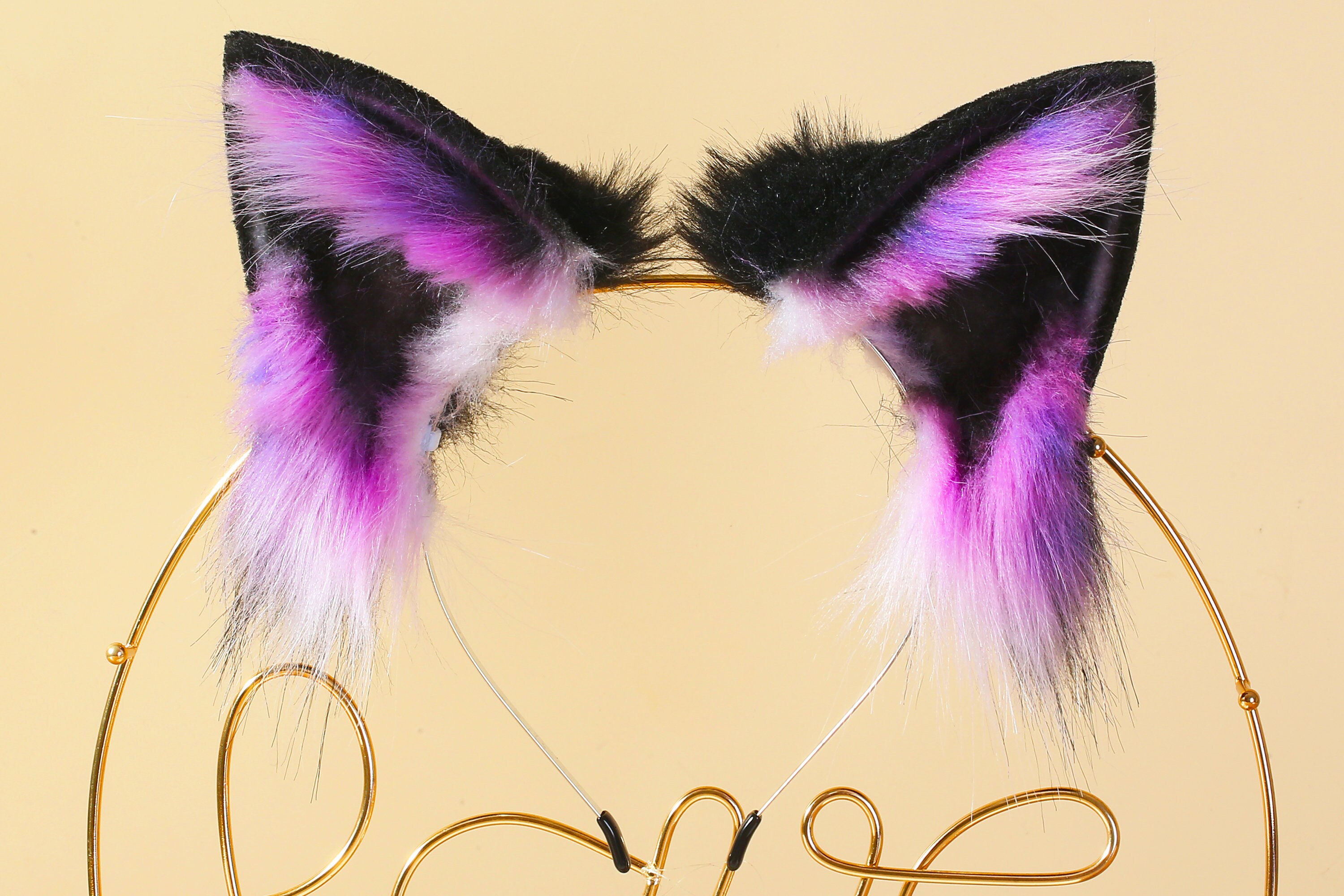 Realistic Faux Fur Fox Tail and Ear Wolf Tail and Ear Kitten Ear and ...