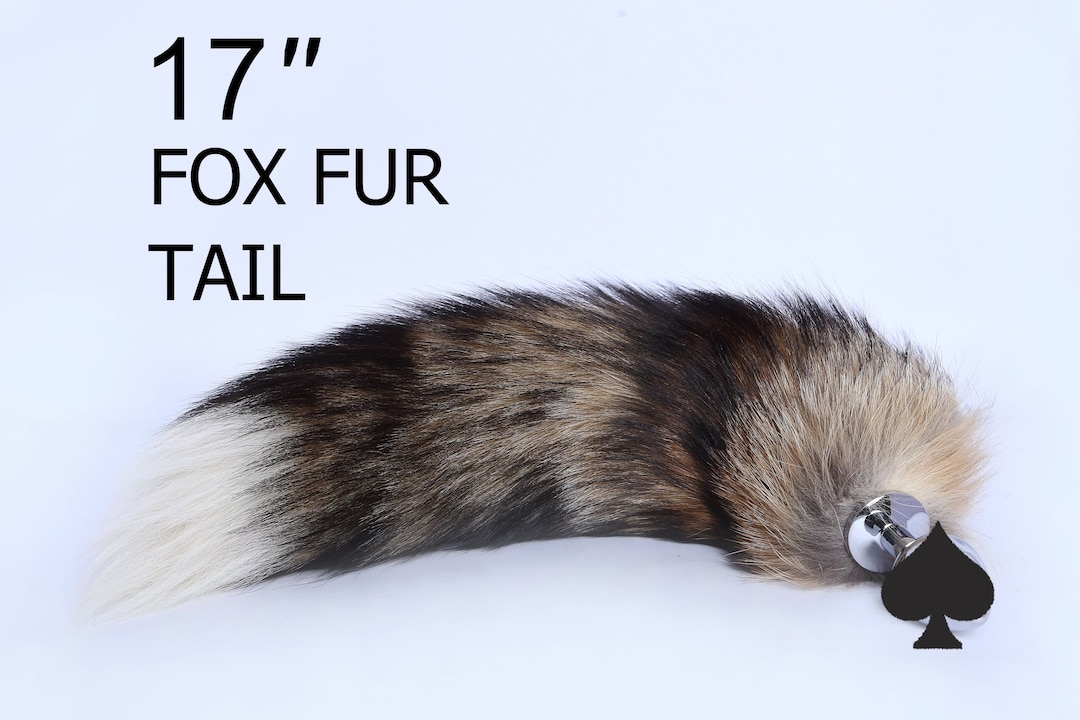 Aliriga Fox Fur Tail Plug Fox Tail Plug Wolf Tail Butt Plug Cat Tail ...