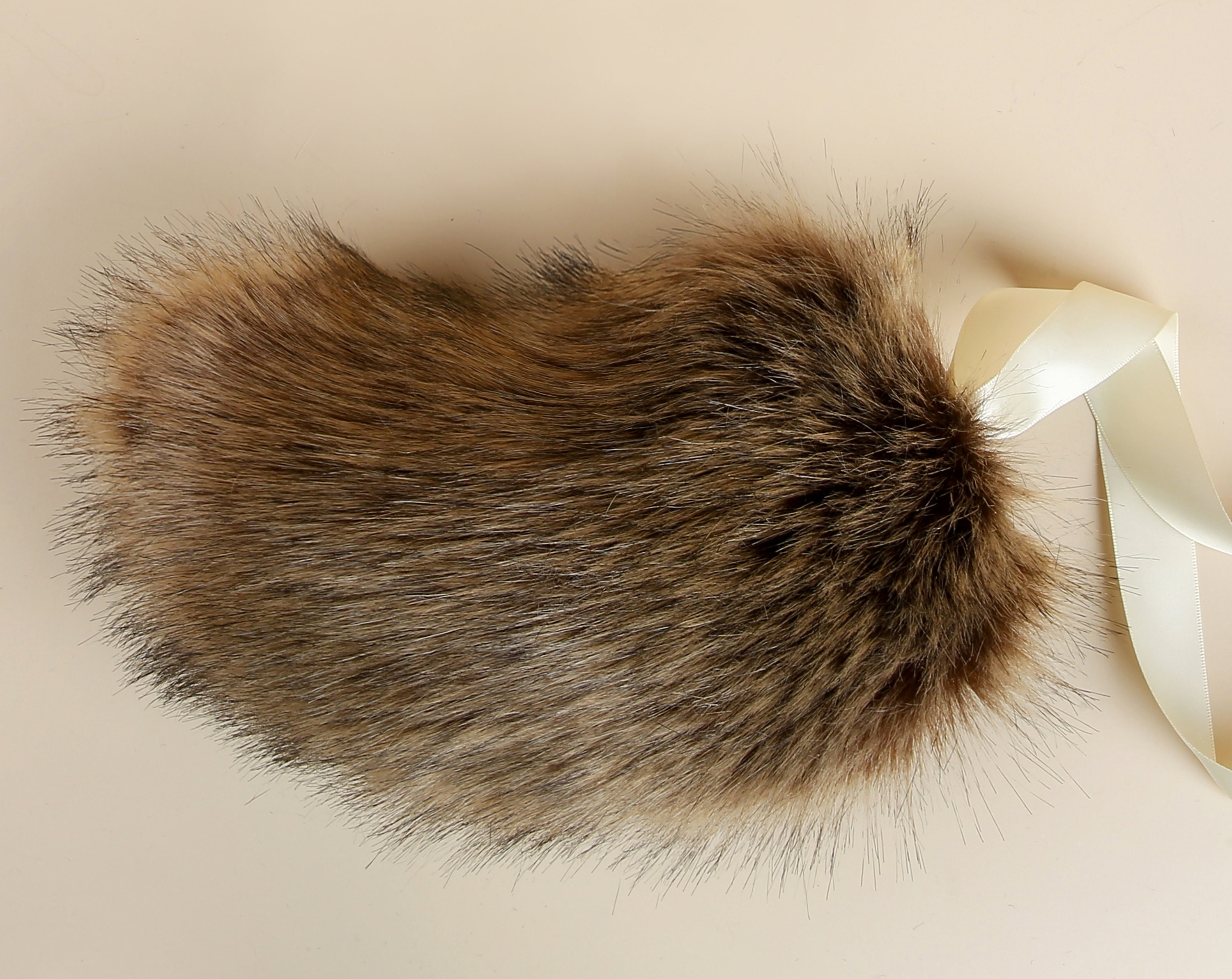 Brown Bunny Tail Plug and Ear Set Bunny Tail Butt Plug Tail | Etsy