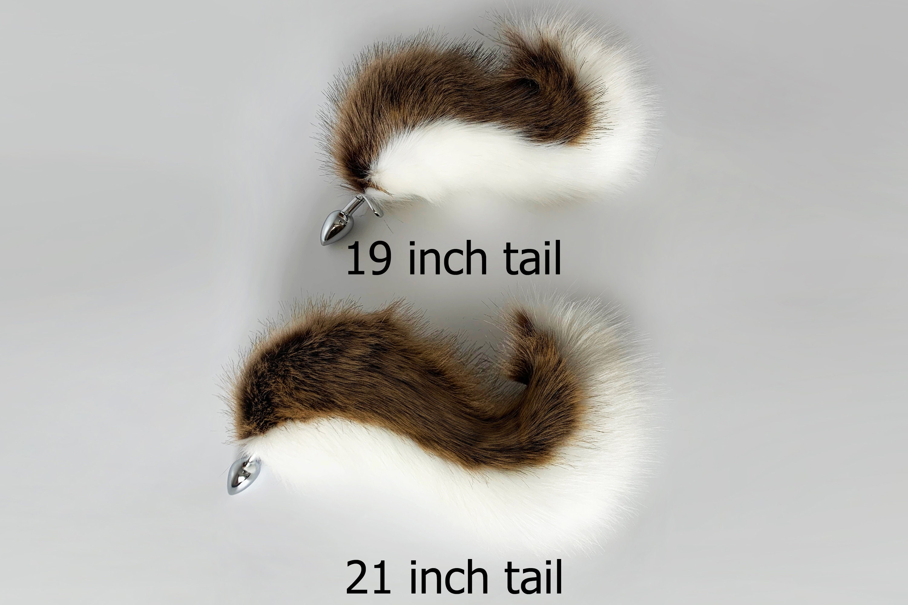 Purple dog tail plug and ear set Shiba Inu tail butt plug dog | Etsy