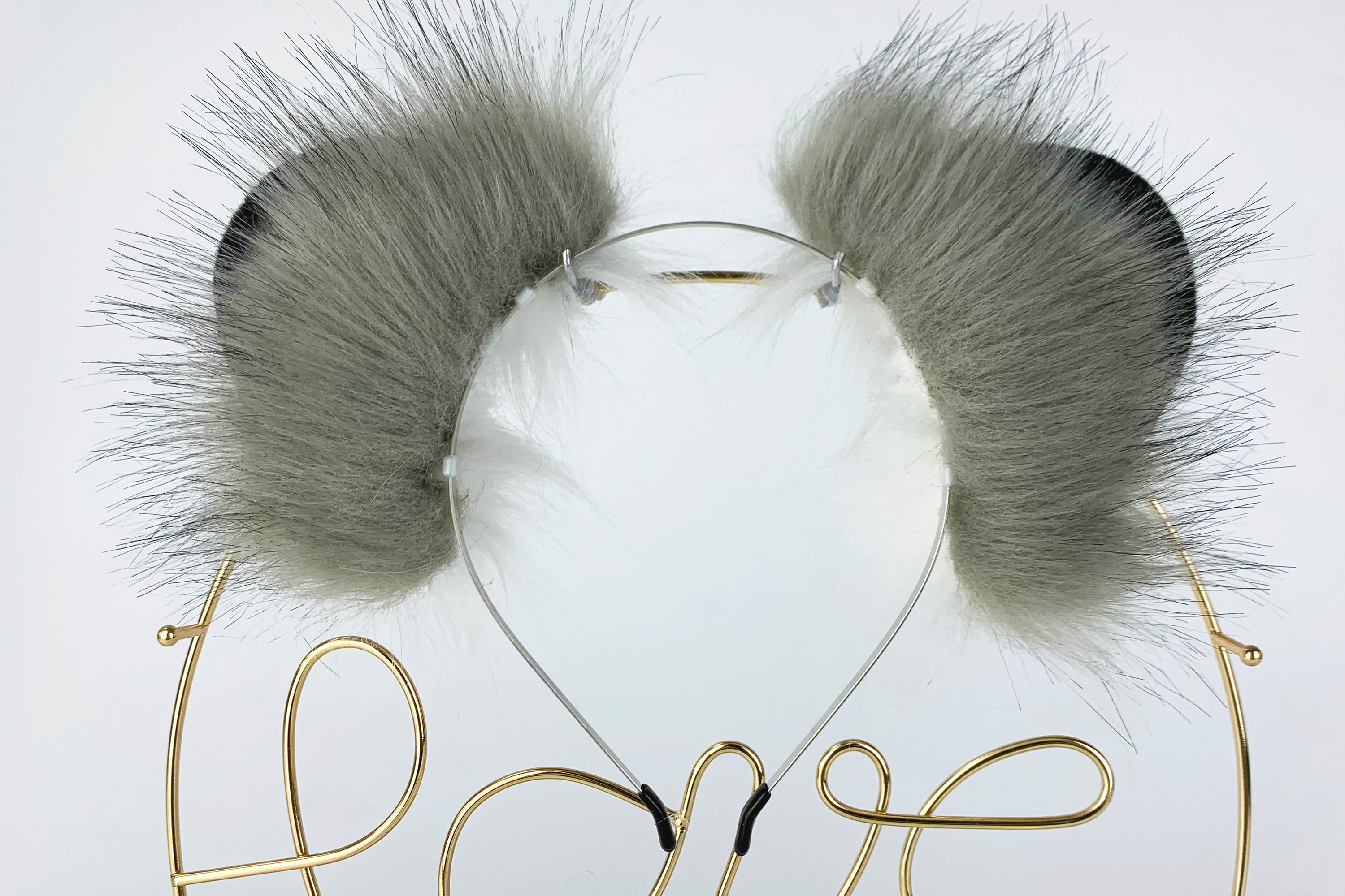 Faux Fur Raccoon Ear and Tail Plug Set Raccoons Ear and Tail | Etsy