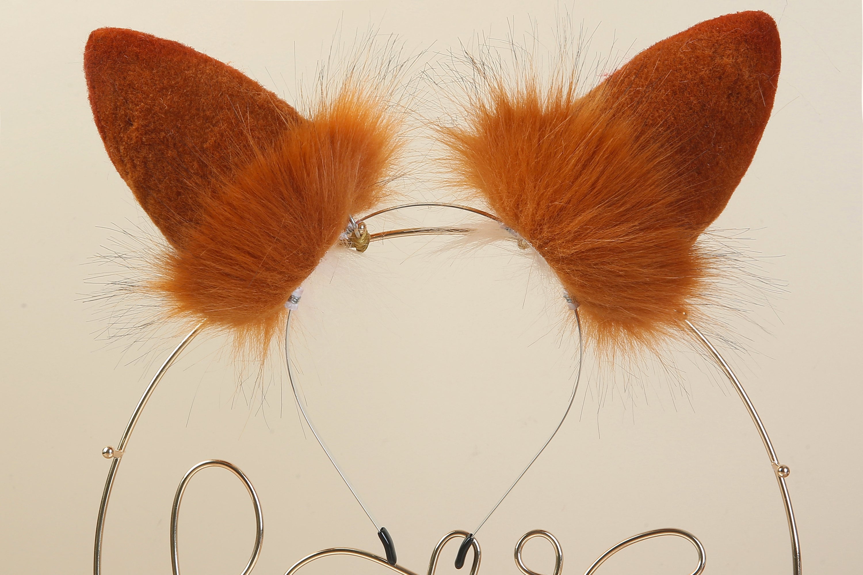 Brown White Bunny Tail Plug and Ear Set Rabbit Tail Butt Plug - Etsy