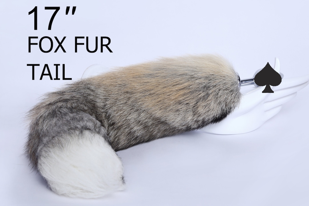 Aliriga Fox Fur Tail Plug Fox Tail Plug Wolf Tail Butt Plug Cat Tail ...