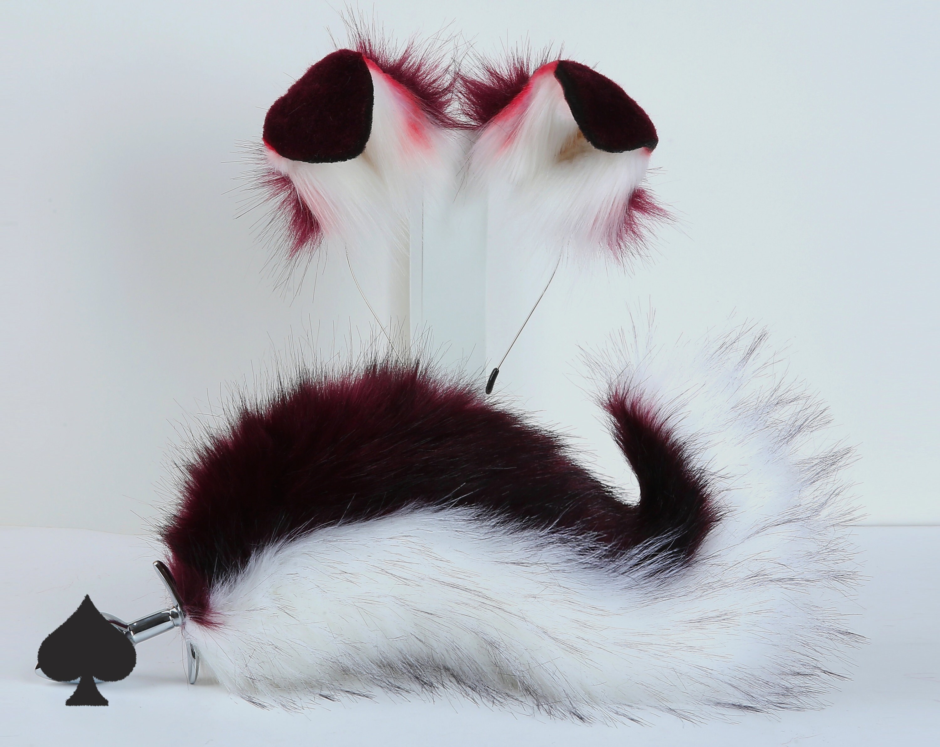 Puppy Ear and Tail Plug Set Shiba Inu Dog Ear and Tail - Etsy