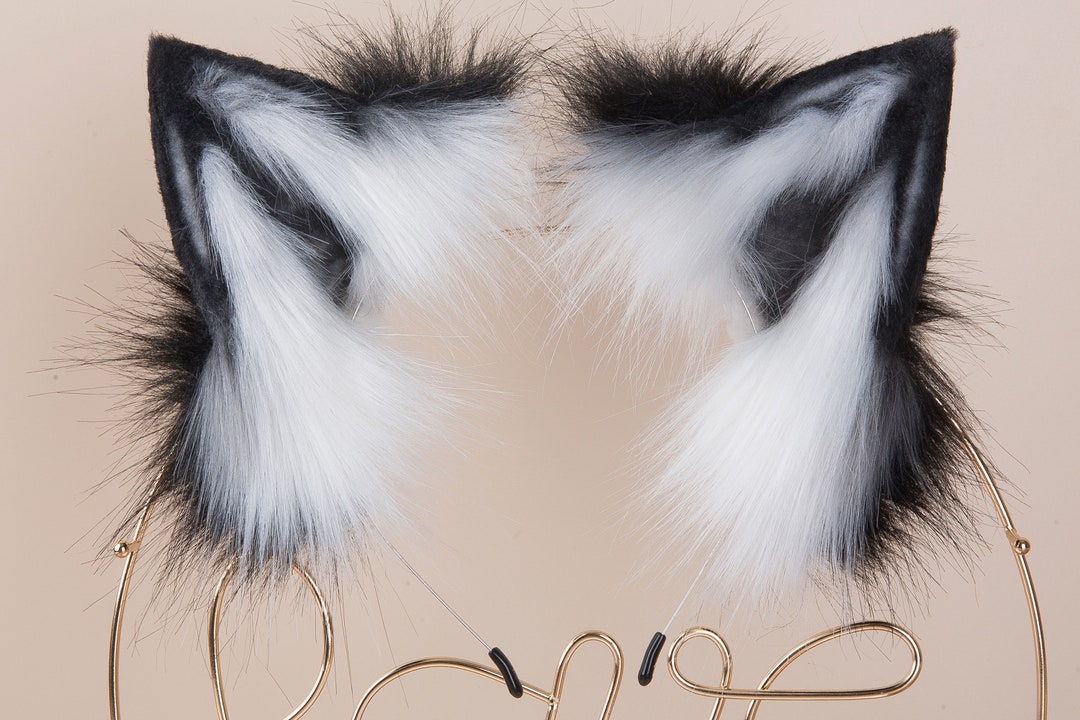 Faux Fur Cat Ear Cosplay Ear Neko Ear Fox Ear Wolf Ear Headband Kitten ...