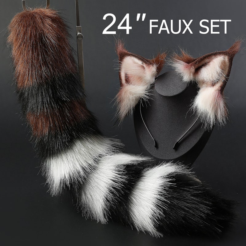 Cat Ears and Tail Set - Etsy
