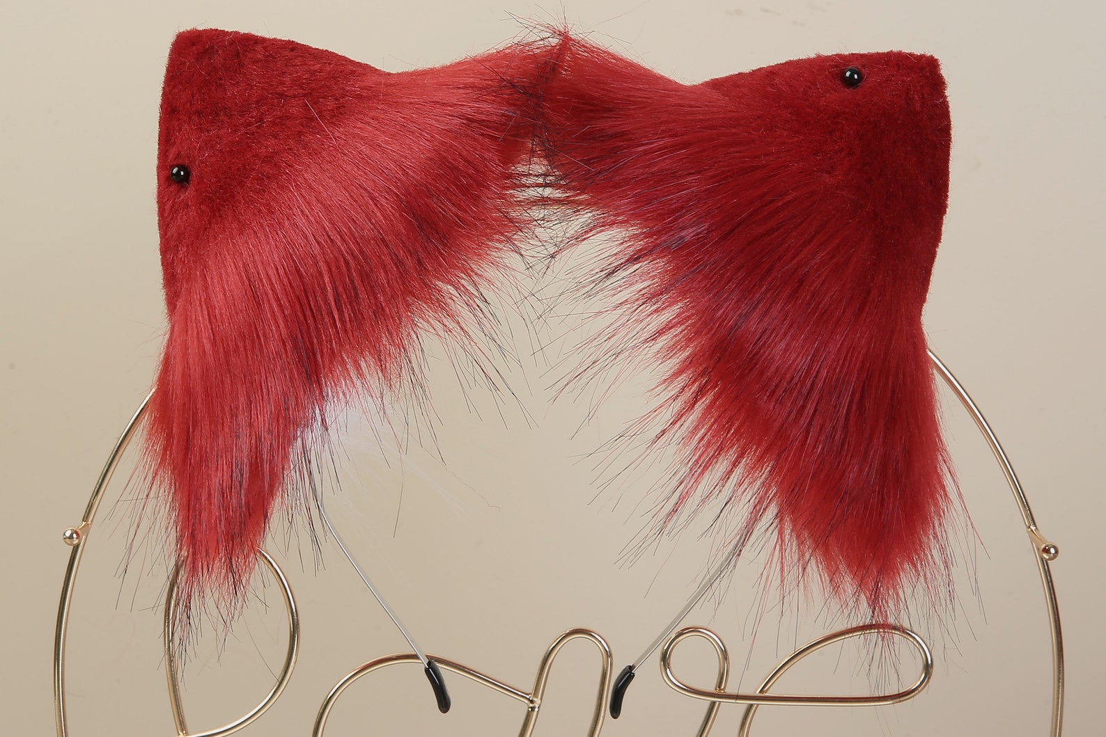 White Red Fox Tail Plug and Ear Set Tail Butt Plug Wolf Tail - Etsy