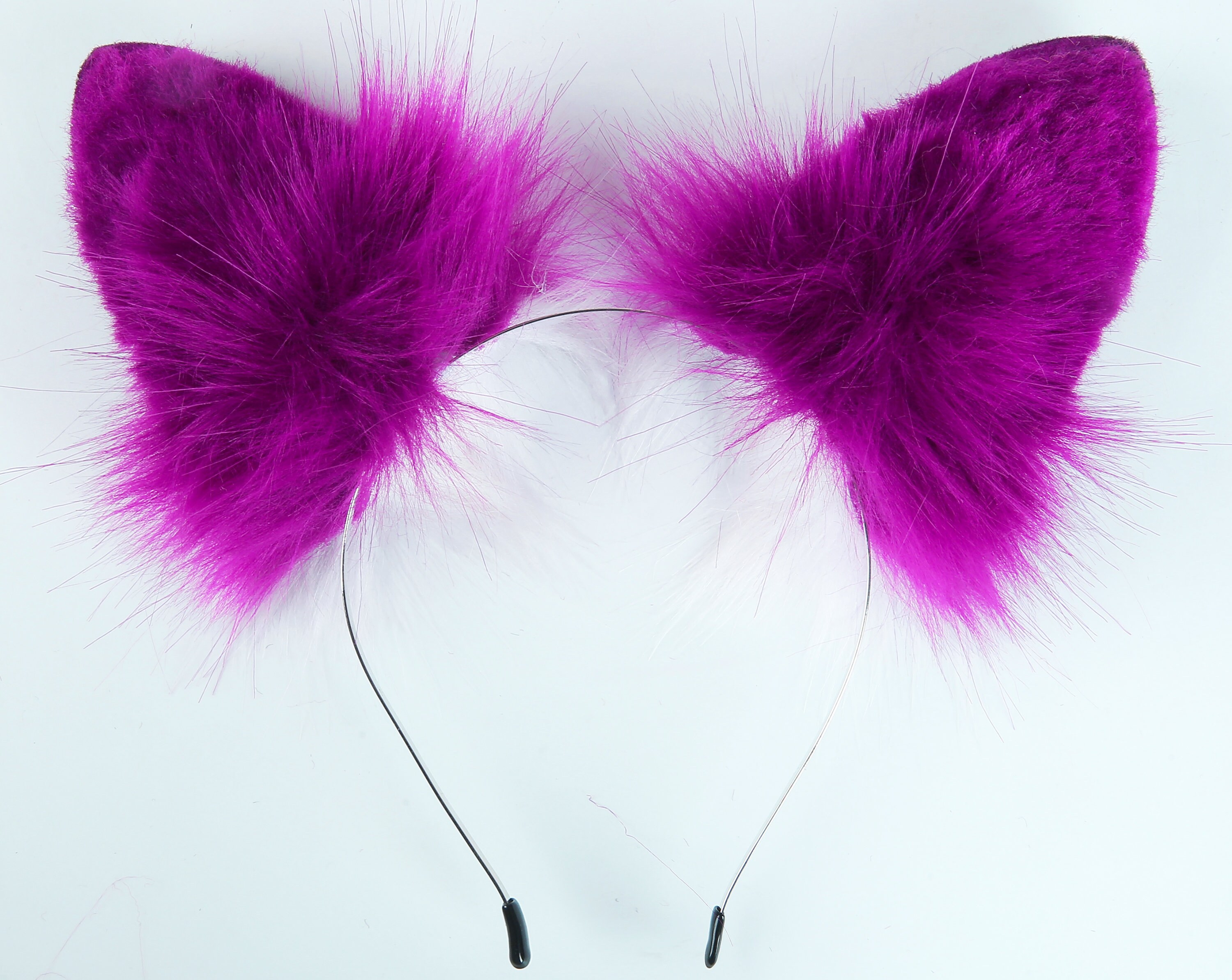 Purple Dog Tail Plug and Ear Set Shiba Inu Tail Butt Plug Dog - Etsy