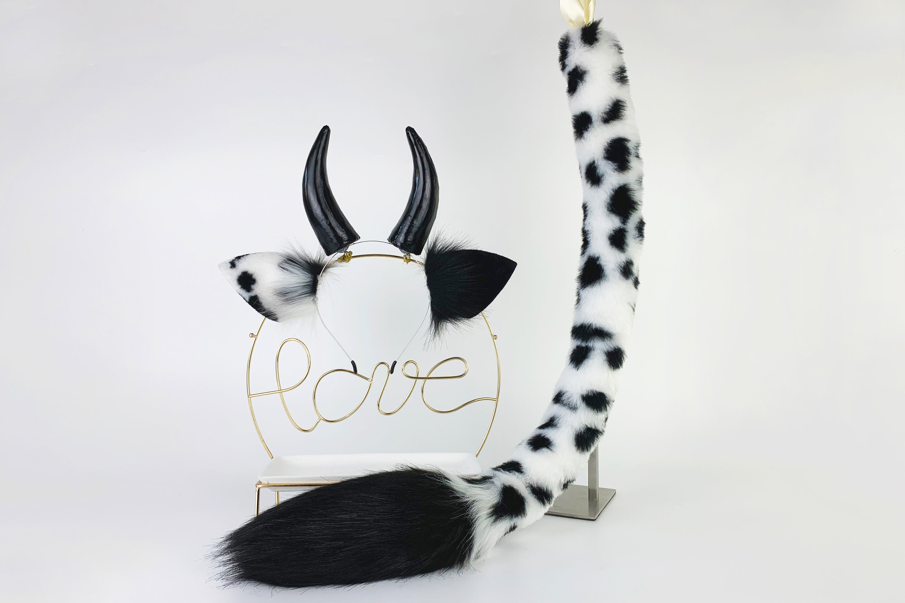 Cow Ear and Tail Plug Set Cow Ear Headband Bdsm Cow Tail Butt - Etsy Canada