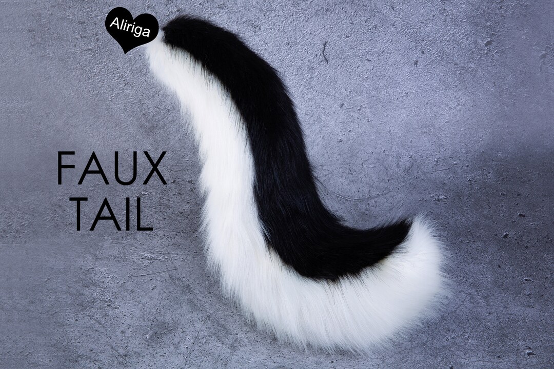 Squirrel Tail Cosplay Curly Fox Tail Wolf Tail Puppy Tail Dog Tail ...