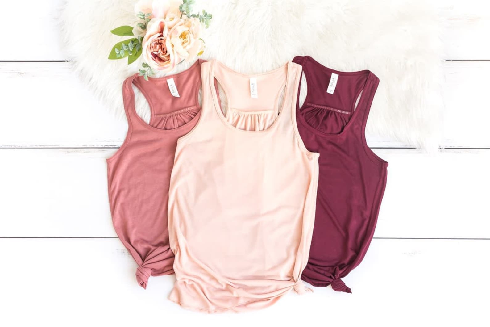 Bella Canvas Flowy Tanks Best Ladies Tank Ladies Fit Super Soft Tank - Etsy