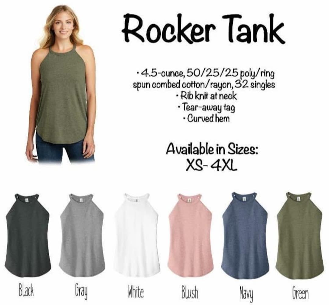 Favorite Tank Rocker Tank Super Comfy Soft Tank - Etsy
