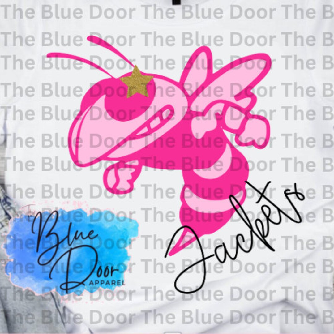 Pinked Out Yellow Jackets SUB .SVG .PNG Digital File Download ...