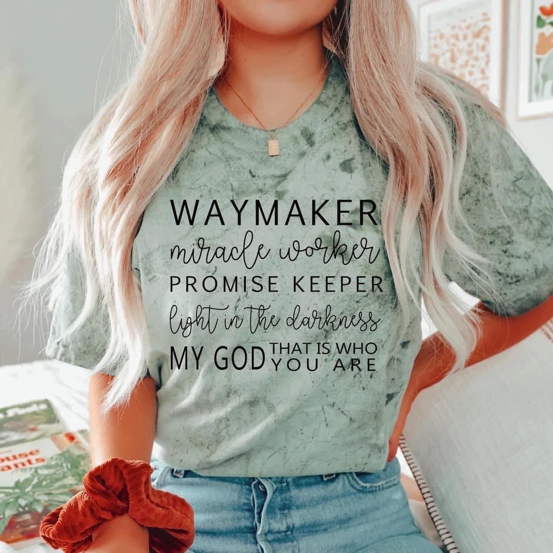 Waymaker Colorblast Comfy Tee - Etsy