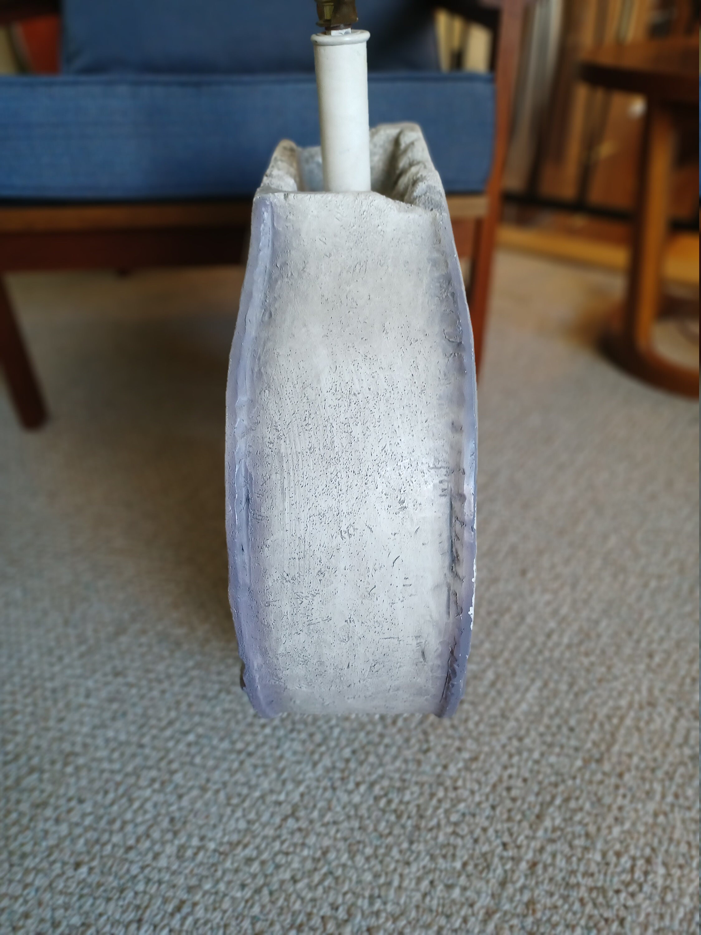 Vintage Bon Art 1989 Coastal Bohemian Southwest Plaster Ceramic Table ...