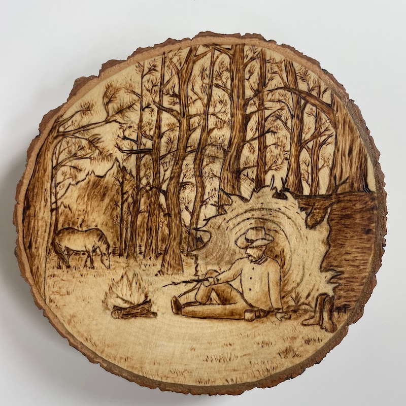 Pyrography Art - Etsy