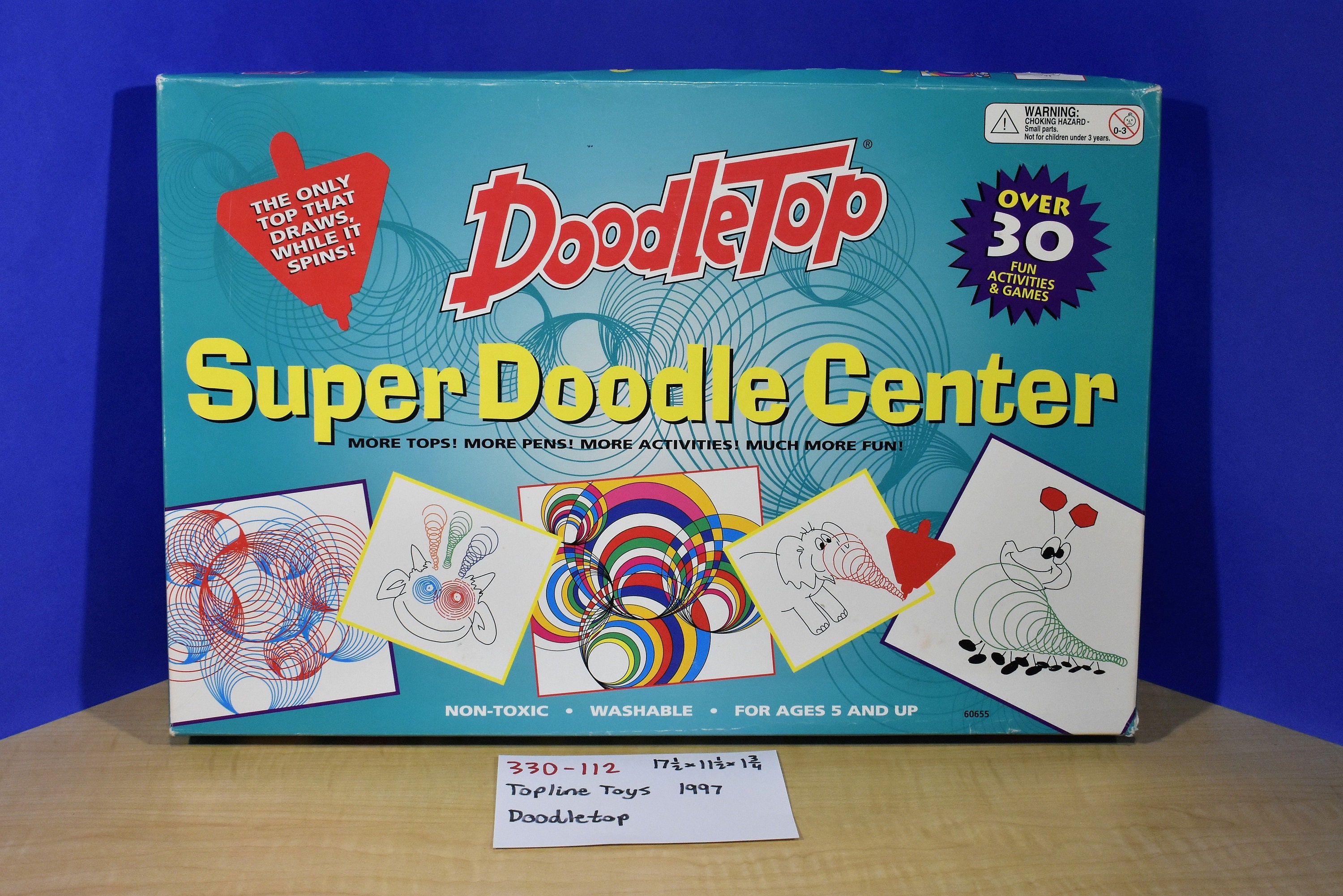 Topline Toys 1997 Doodletop Toys & Games Games & Puzzles etna.com.pe