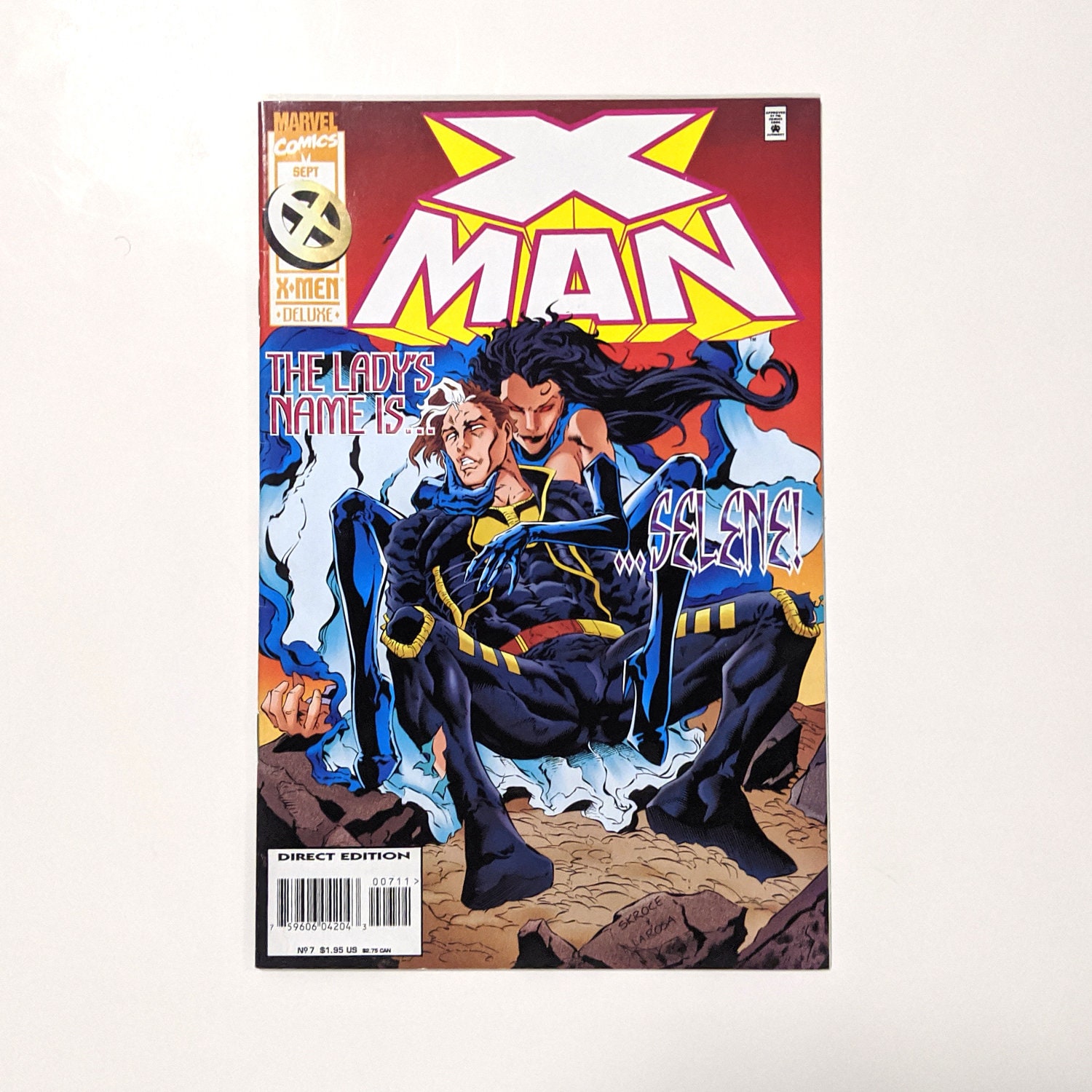 Rare 1995 Marvel Comics X-Men Deluxe: XMan The | Etsy