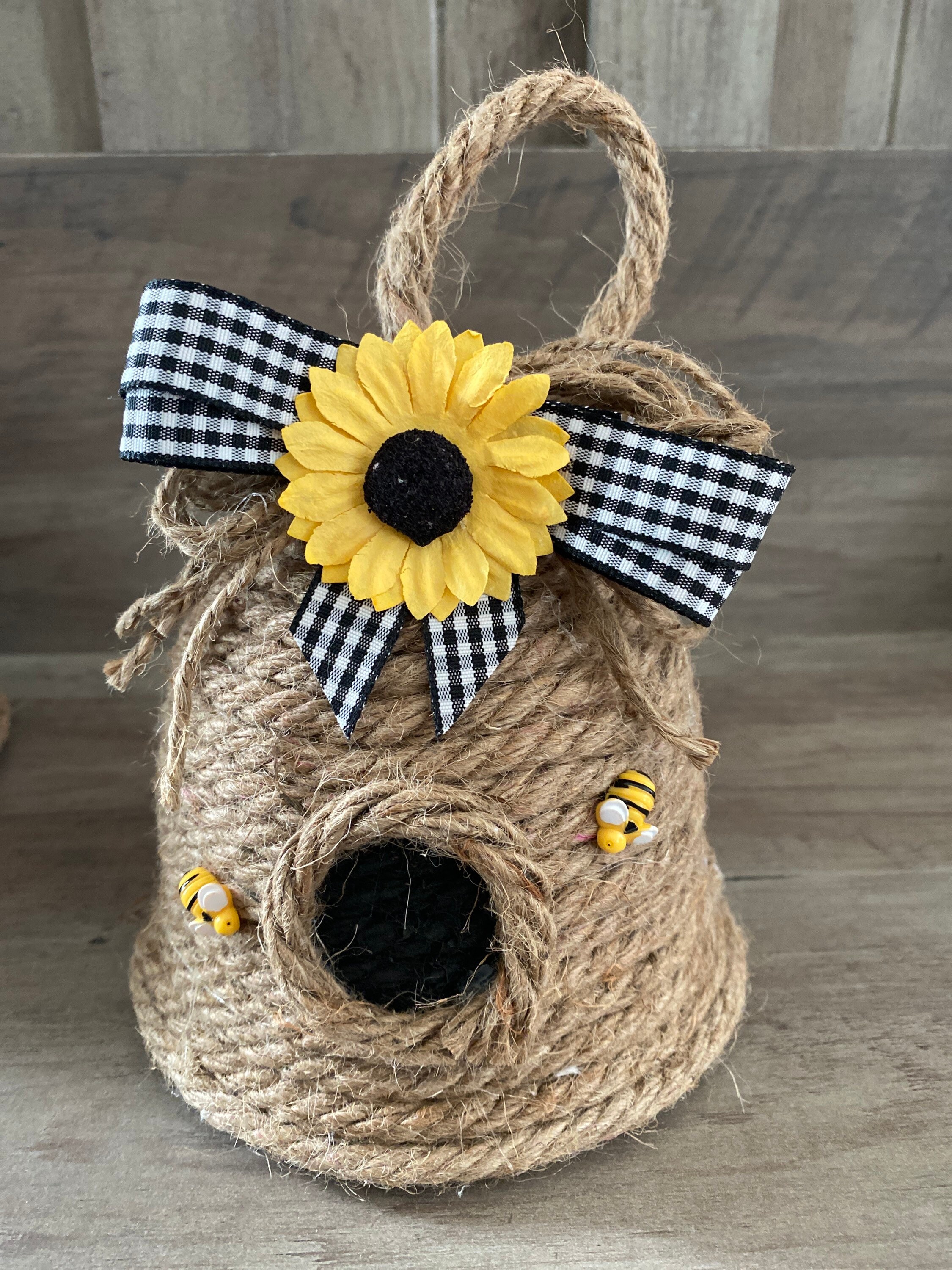 Indoor Tabletop Beehive Decoration - Etsy