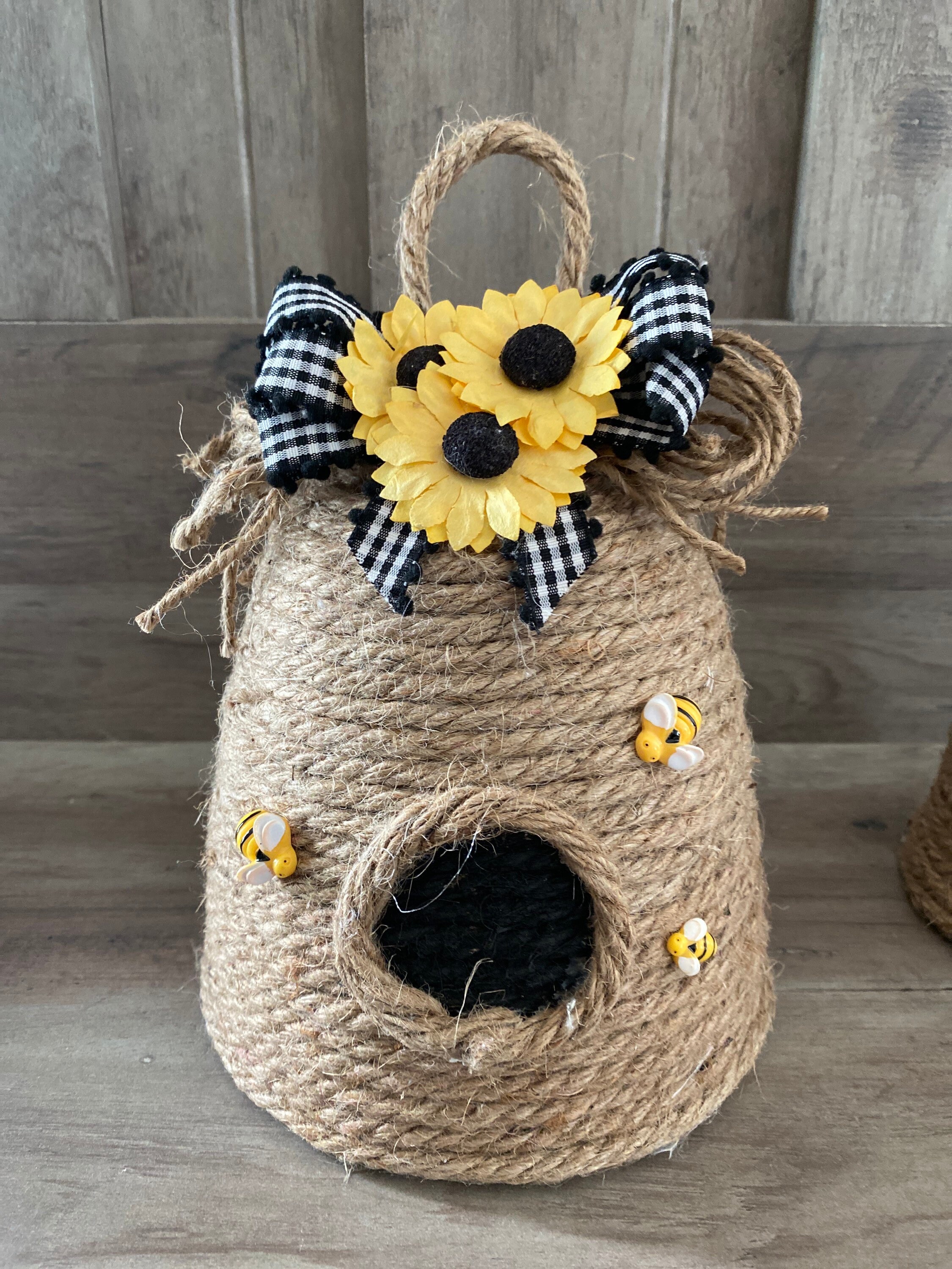 Indoor Tabletop Beehive Decoration - Etsy