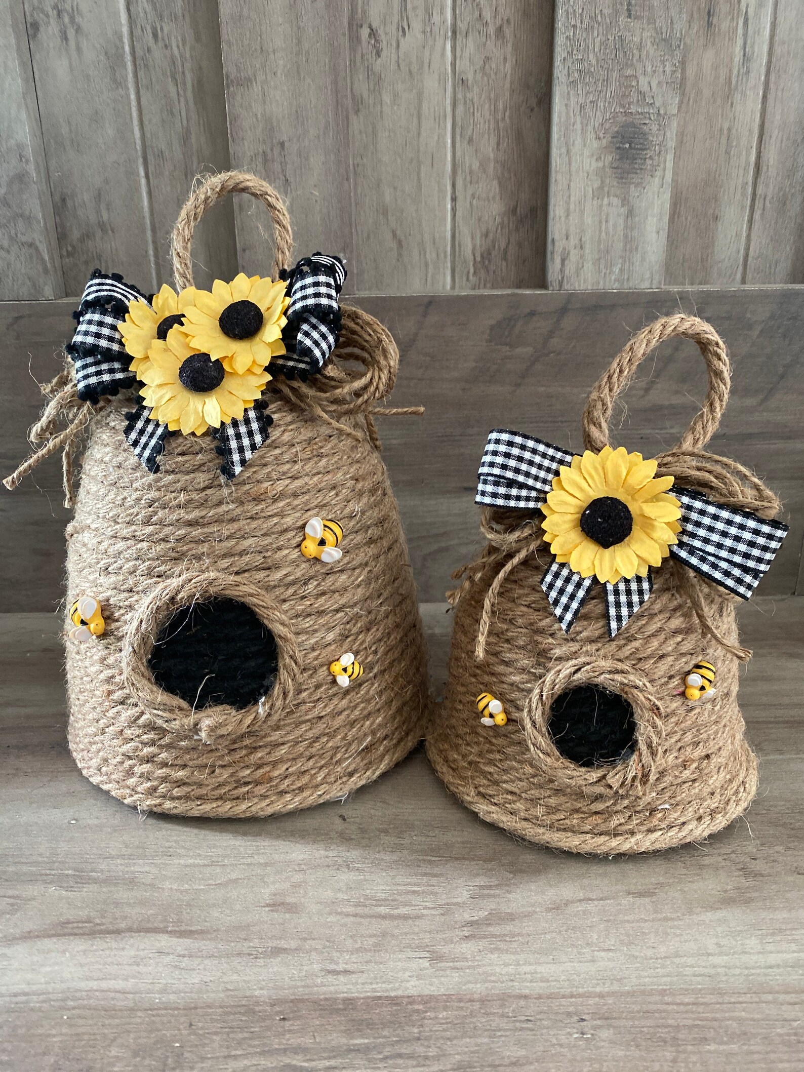 Indoor Tabletop Beehive Decoration - Etsy