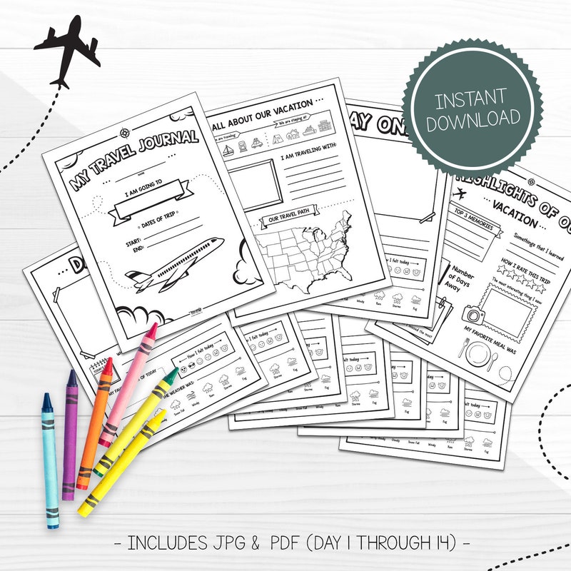 Travel Journal - Etsy