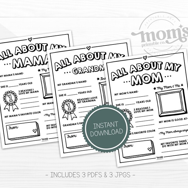 Kids Safety Information Printable, Emergency Plan Worksheet for Kids ...