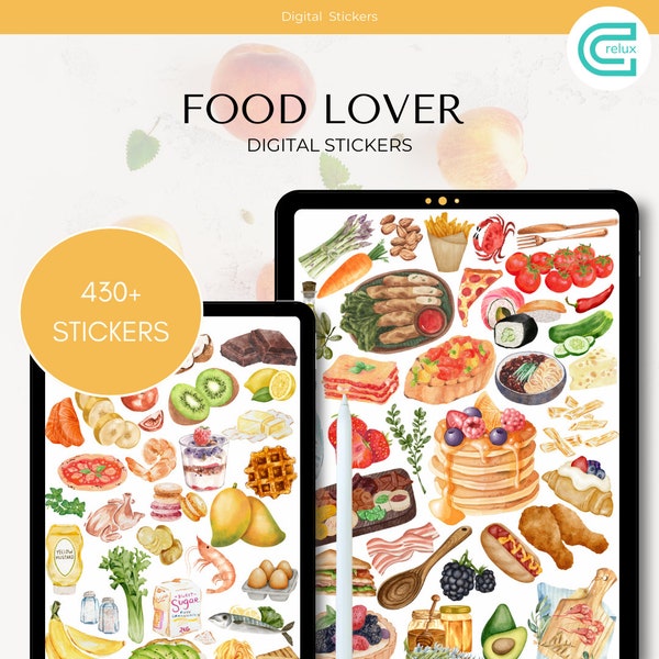 Food Stickers - Etsy