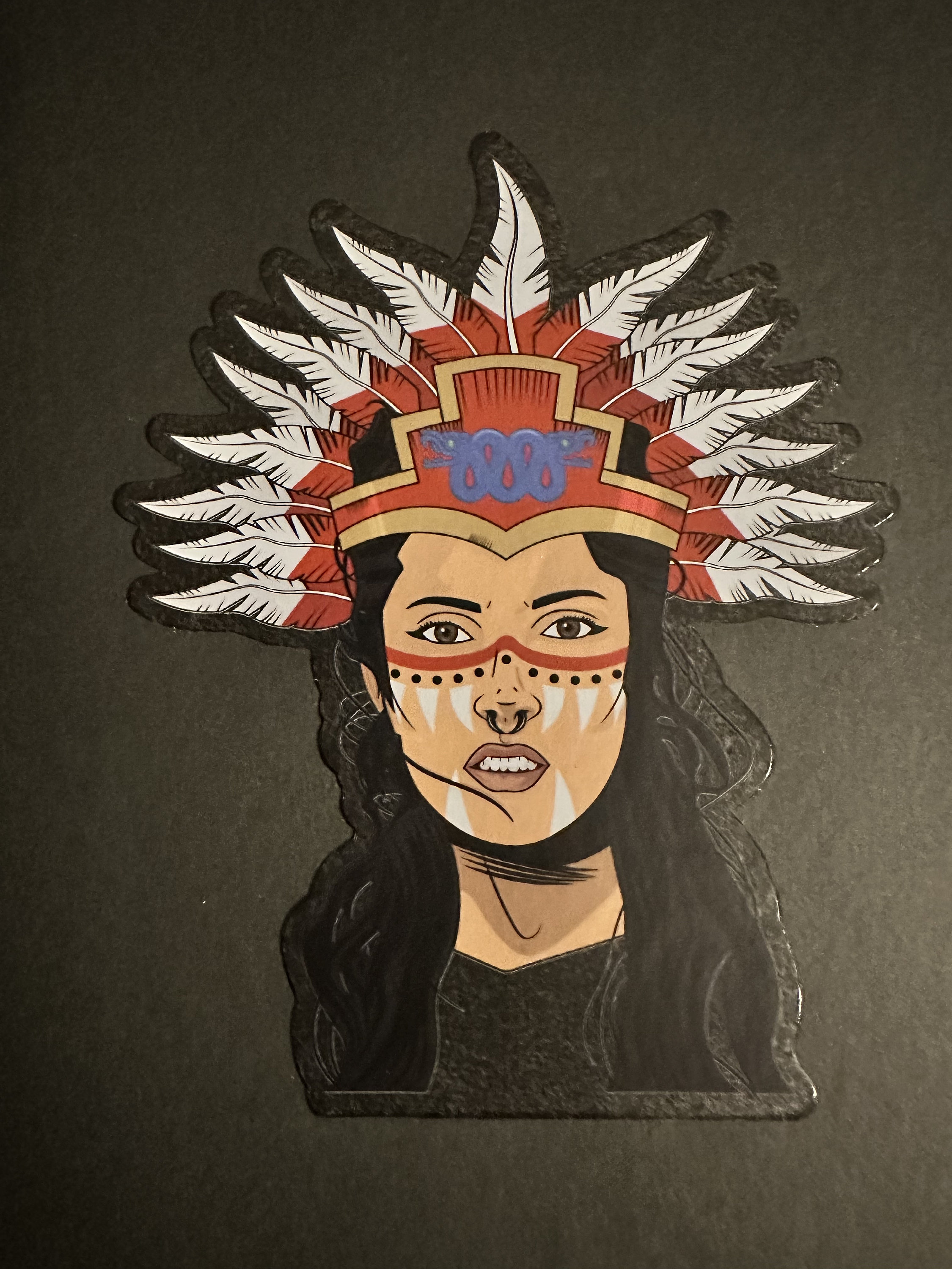 Aztec Sticker // Vinyl Sticker// Aztec Decal // Aztec Laptop Sticker ...