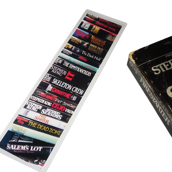 Stephen King Bookmark - Etsy