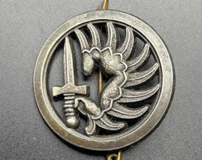 Vintage French Foreign Legion Badge Paratrooper Badge Beret Paratrooper ...