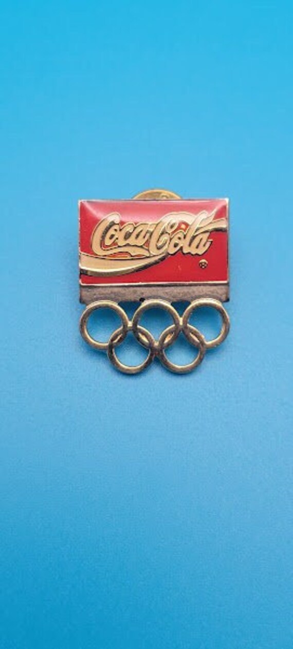 pin coca cola olympic - Gem
