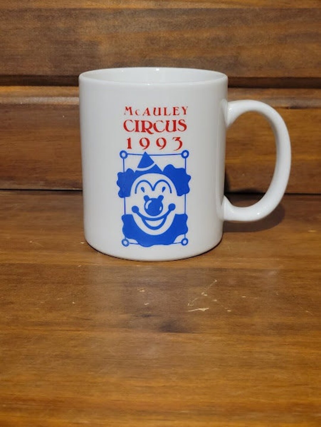 Vintage Mcauley Circus 1993 Coffee Mug Circus Coffee Cup St. Joes ...