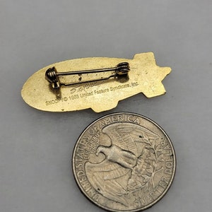 Vintage Snoopy Metlife Blimp Pin Metropolitan 1960s - Etsy