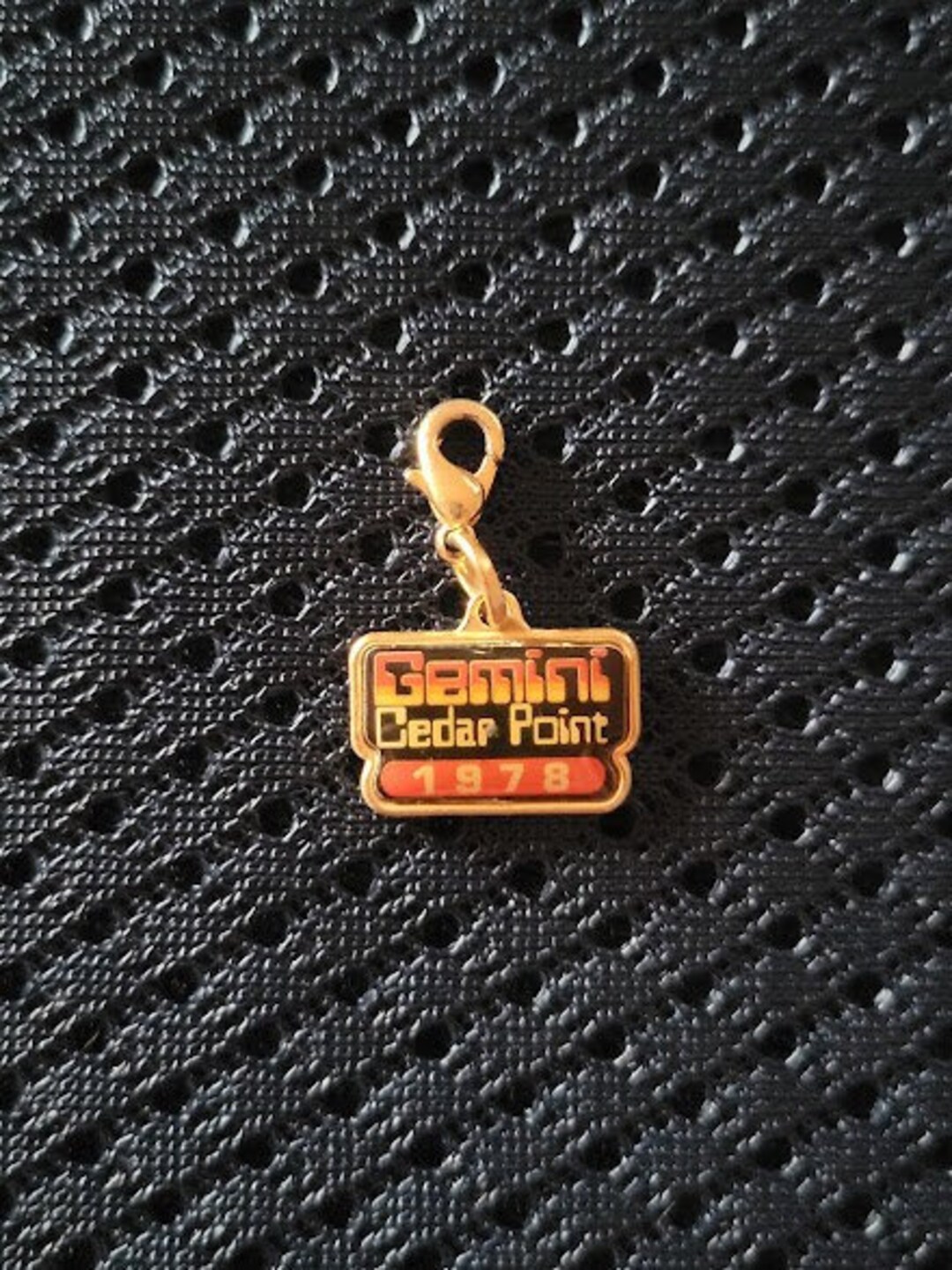 Vintage Cedar Point Gemini 1978 Keychain Charm RARE - Etsy